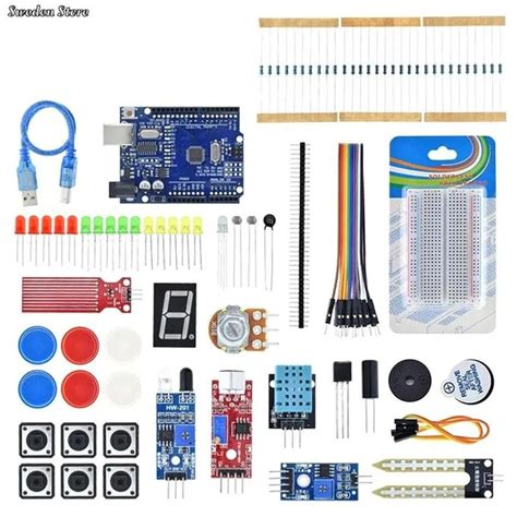 Generic Kit De Démarrage Arduino Uno R3 Apprentissage Simple De Base à