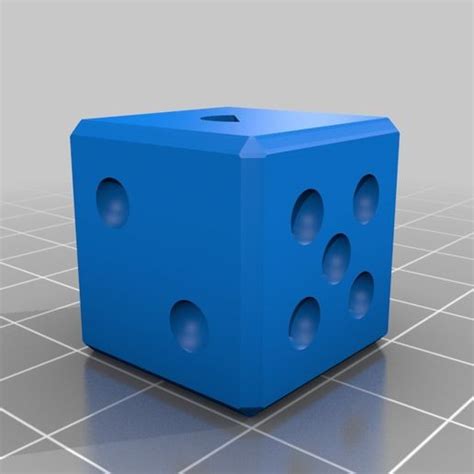 Free Stl File Fibonacci Die・3d Print Model To Download・cults