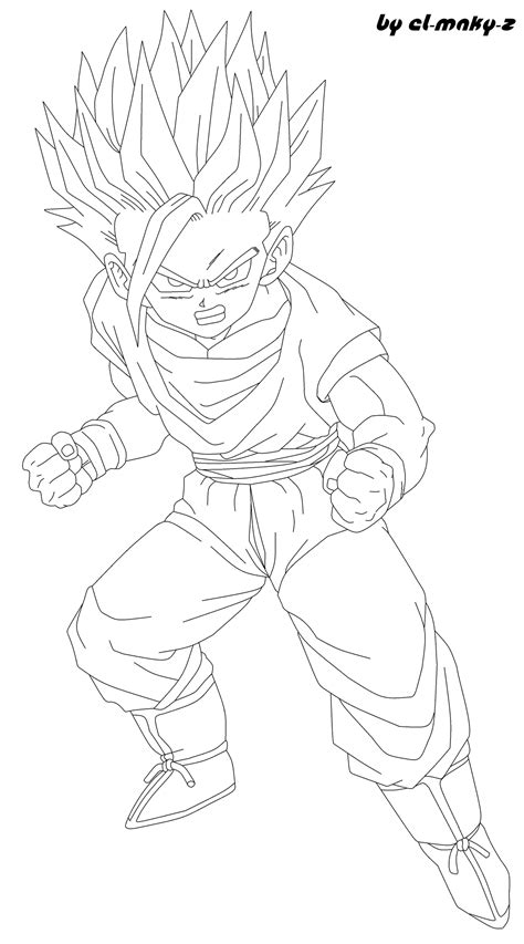 Teengohanssj2 By El Maky Z On Deviantart
