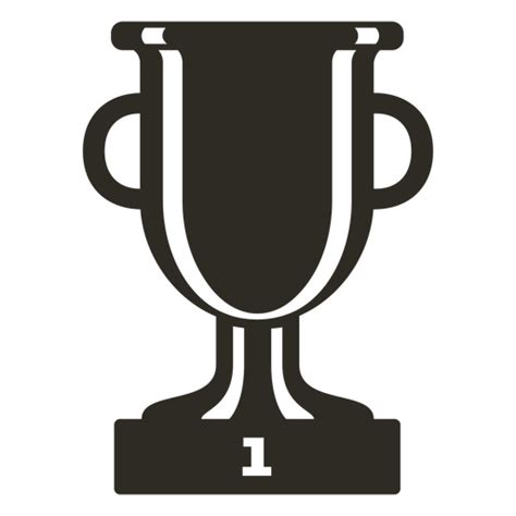 Silueta De Copa Trofeo