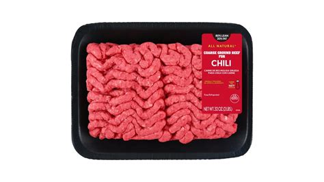 Ibp Trusted Excellence All Natural 80 Lean 20 Fat Coarse Ground Beef
