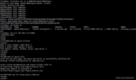 Docker私有仓库搭建registry，harbor在一台rocky中搭建harbor私有仓库 Csdn博客