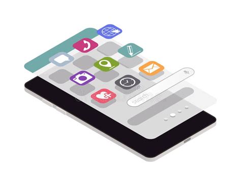 Application Development Concept Stock Illustration Illustration Of