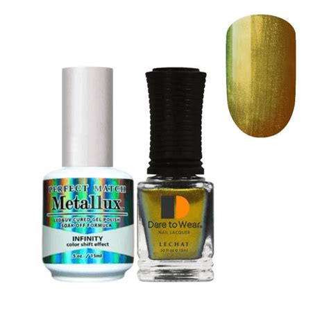 Lechat Perfect Match Metallux Gel Polish And Nail Lacquer Inpns