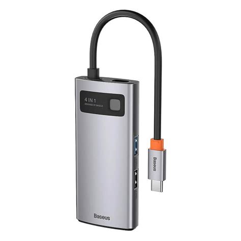 תחנת עגינה Baseus Type C 4 In 1