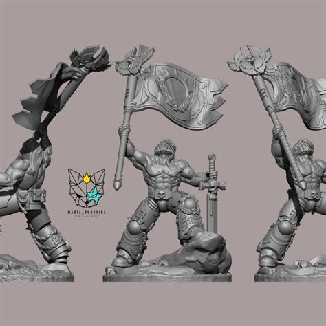 3D Printable BOI Of War Listen To Metal By MartaPunkGirl