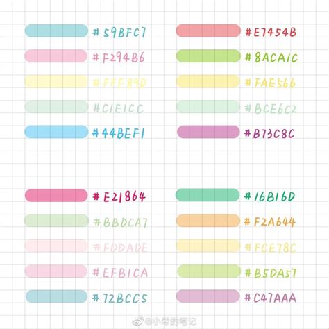 Codigos De Color Y Rgb Stabilo Boss Artofit