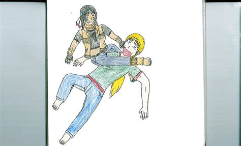Jenny Footberes Scissor Hold By Demonkingx666 On Deviantart