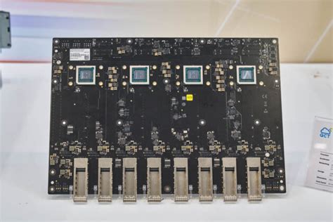 This Is The Nvidia Mgx Pcie Switch Board With Connectx 8 For 8x Pcie