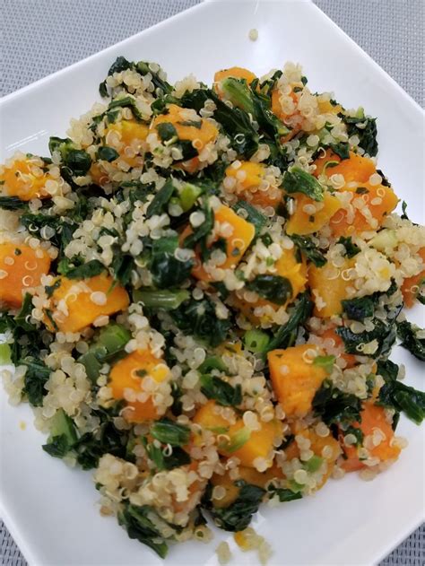 Butternut Squash Kale And Quinoa Healthy Recipe Healthy Recipe
