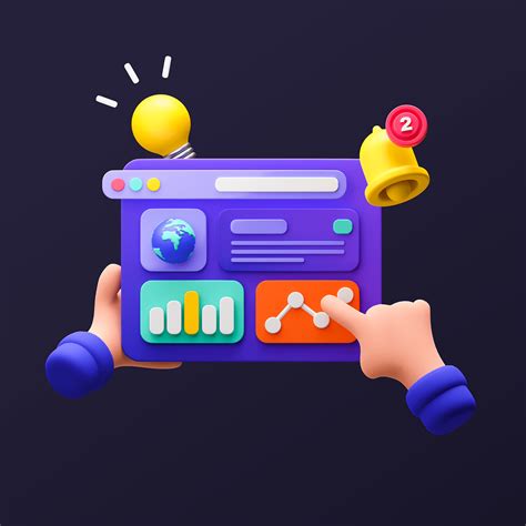 Seo 3d Illustration Pack On Behance