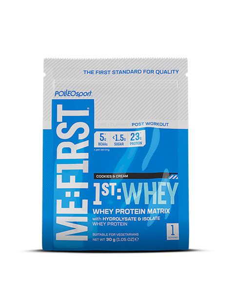 Mefirst Whey Protein Powder Cookies And Cream 30g Healthy Food Factory