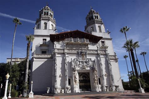 Bouwwerk Hearst Castle In San Simeon Californië