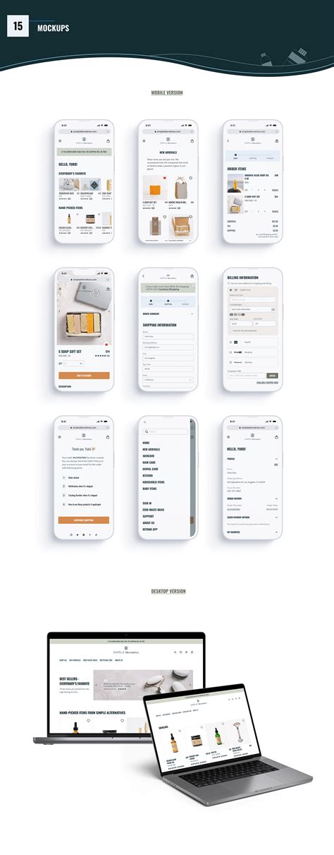 Simple Alternatives Responsive Web App Behance