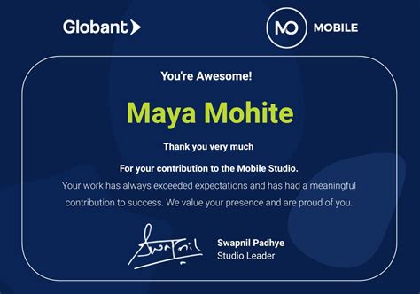 maya mohite on linkedin globant 11 comments