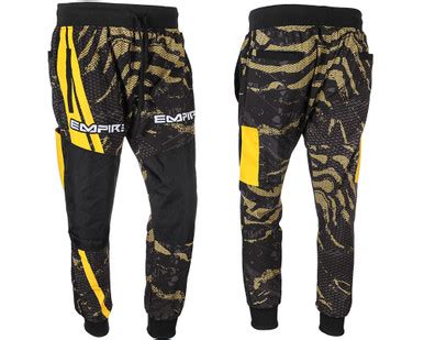 Empire Contact TT Jogger Paintball Pants - Viper Yellow