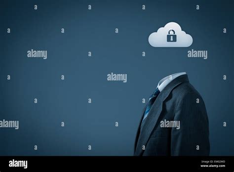 Cloud Storage Security Concept Safety Data Management Specialist Think About Security Of Cloud