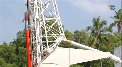 Isro Inflatable Aerodynamic Decelerator Promo With L110 Graphic Risro