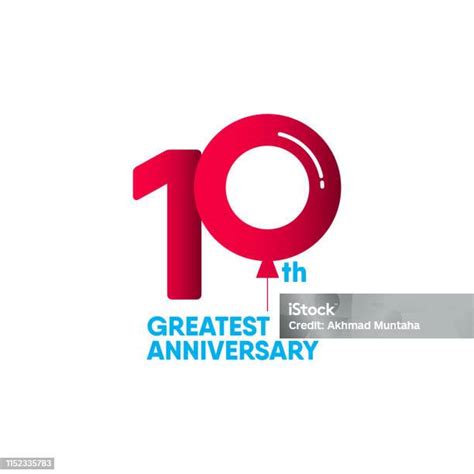 10 주년 기념 벡터 템플릿입니다 축 하 인사말 카드 또는 인쇄를 위한 디자인 0명에 대한 스톡 벡터 아트 및 기타 이미지 0명 광고 금 금속 Istock