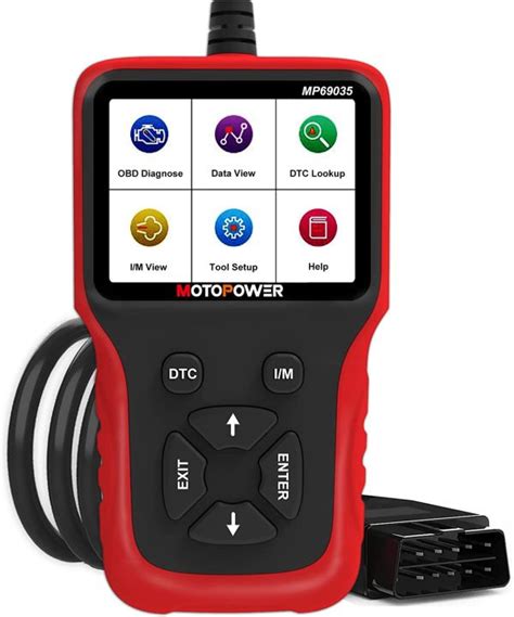 motopower mp69035 obd2 scanner universal car engine fault code reader can diagnostic scan tool
