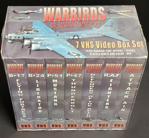 Warbirds Of World War Ii Vhs Box Set 7 Videocassette Vhs 2002