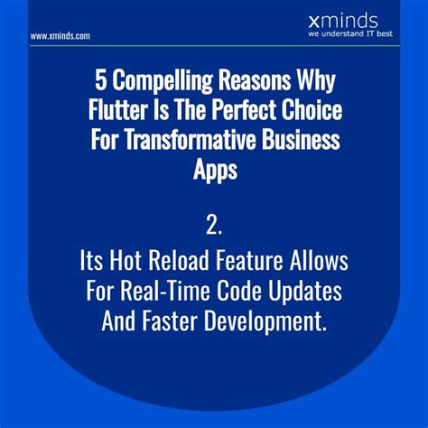 Learn About Flutter The Ultimate App For Business Xminds Infotech Pvt Ltd Posted On The Topic