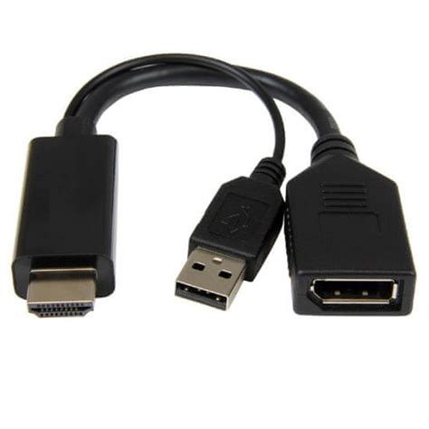 CABLEXPERT Adapter 4K HDMI M na DisplayPort Ž aktivni mimovrste