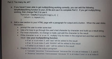 Solved Create A Basichtml File And Js File For The Lab In