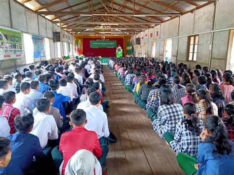 လိပ်သိုမြို့ အခြေခံပညာအထက်တန်းကျောင်းတွင် မူးယစ်ဆေးဝါးအန္တရာယ