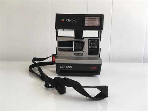 Vintage Polaroid Sun600 Lms 600 Instant Film Photography Impossible Project Believe Check