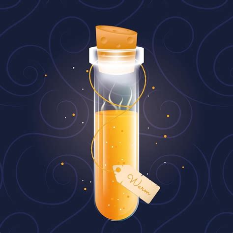 Premium Vector Isolated Colored Magical Potion Elixir Vector