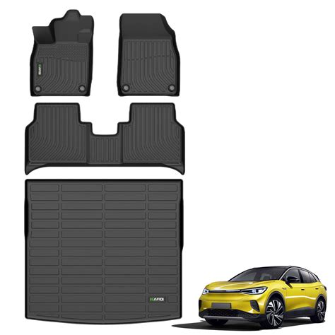 HAFIDI TPE All Weather Full Set Of Floor Mats Cargo Liner For Hyundai