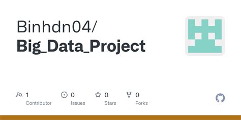 github binhdn04 big data project