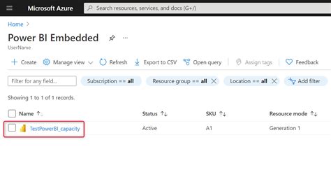 Pausar E Iniciar A Capacidade Do Power BI Embedded No Portal Do Azure