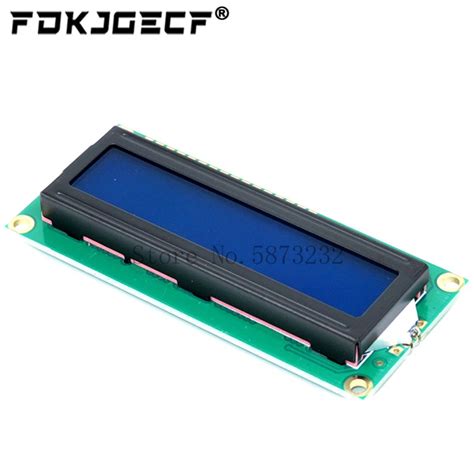 Lcd1602 5v 1602 Module Bluegreen Screen 16x2 Character Lcd Display Module Iici2c Adapter For