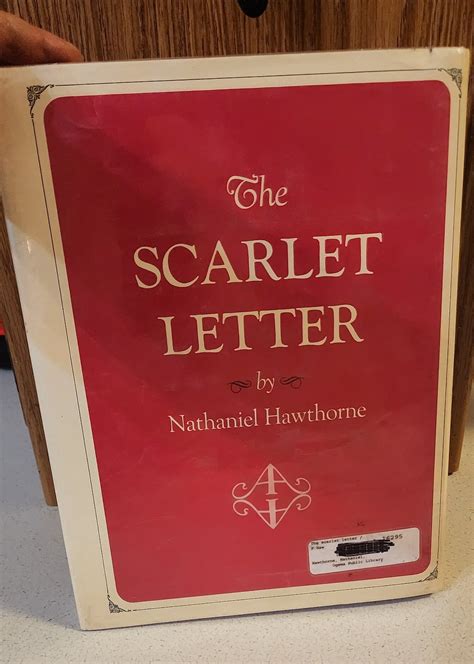 The Scarlet Letter Nathaniel Hawthorne Large Print And Unabridged