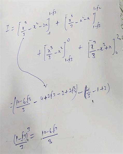 The Value Of Int 1 2 2x Dx Is Where Function Denotes Fractional Part Function