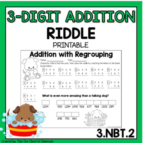3 Digit Addition Math Riddle Math Riddles Summer School Math Activities Summer School Math 3 Digit Addition Math Riddle Math Riddles Summer School Math Activities Summer School Math