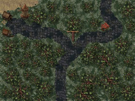 Dark Forest Road Inkarnate Create Fantasy Maps Online