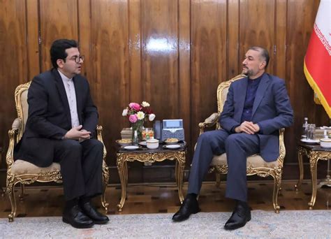 Iran Envoy To Azerbaijan Meets Amir Abdollahian Tehran Times