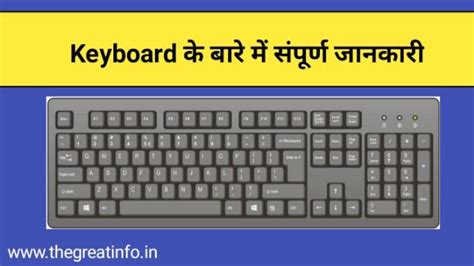 Keyboard क्या है Computer Keyboard कितने प्रकार के होते हैं और इसका