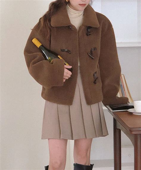 내츄럴마인드 3color지금출발 파운드 덤블 떡볶이 자켓 포근한 덤블로 보기에도 따뜻하게