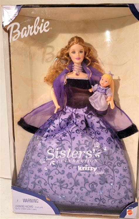 27148 Sisters Celebration Barbie And Little Sister Krissy Mint