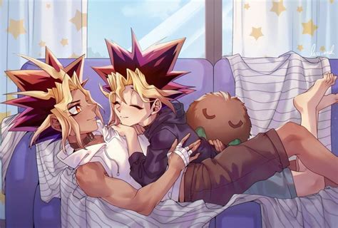 Atem X Yugi From Yugioh Blindshipping Puzzleshipping