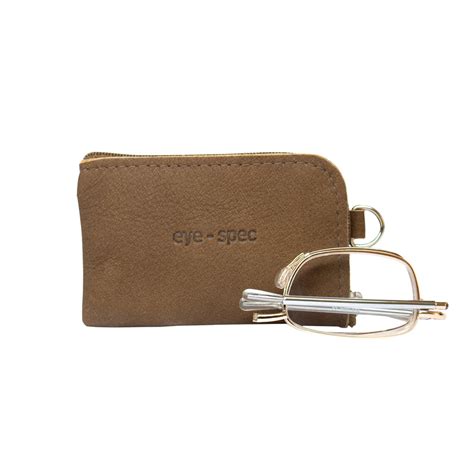 Foldable Reading Glasses Stylish Gold Frame Folding Glasses Eye Spec