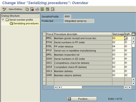 Serial Number Profile In Sap Pm Process Bertylrate