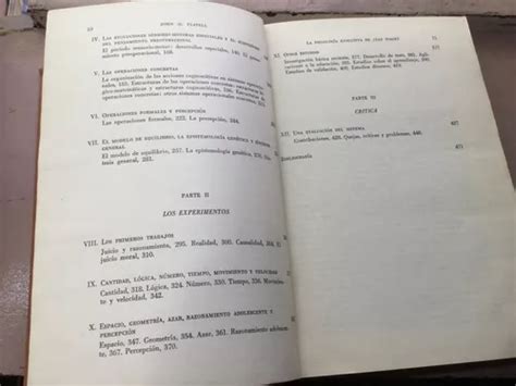 La Psicología Evolutiva De Jean Piaget J H Flavell En Venta En