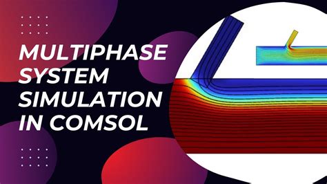 Multiphase Flow Simulation In Comsol Laminar Flow Tutorial For