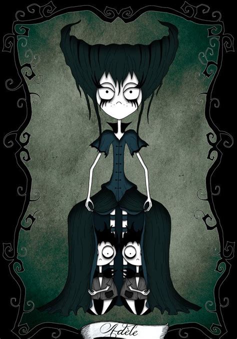Adele By Countessbloody Dark Art Drawings Tim Burton Art Art