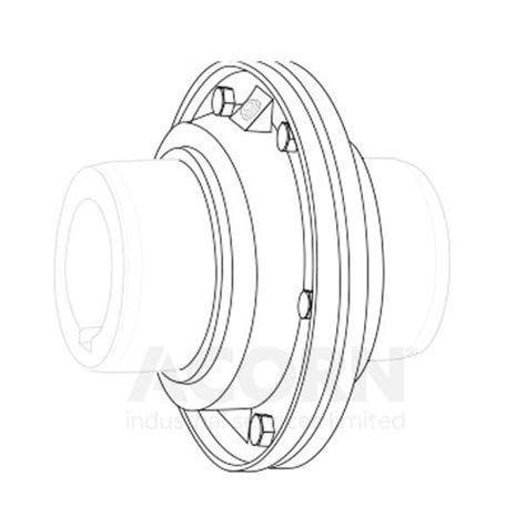 Falk 1070t20 Cover Steelflex® Grid Coupling Size 1070 T20 Vertically Split Cover 0706744